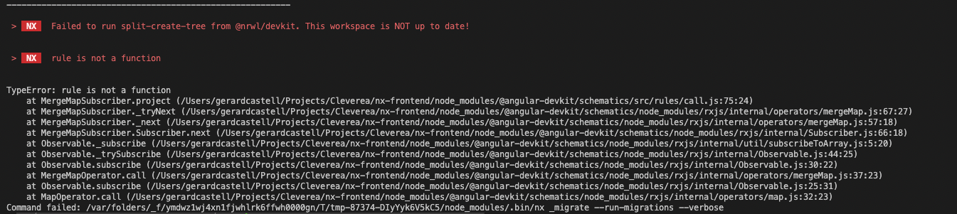 Migration script split-create-tree for migrate from nx@13.8.1 to nx@14.5.10 · Issue #11716 ...