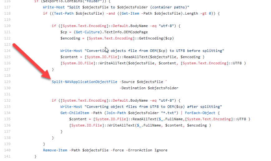 Export-NavContainerObjects failing in the split function · Issue #616 · microsoft ...