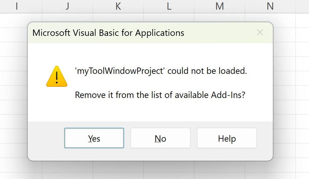 VBE Addin sample broken in latest release · Issue #1471 · twinbasic ...