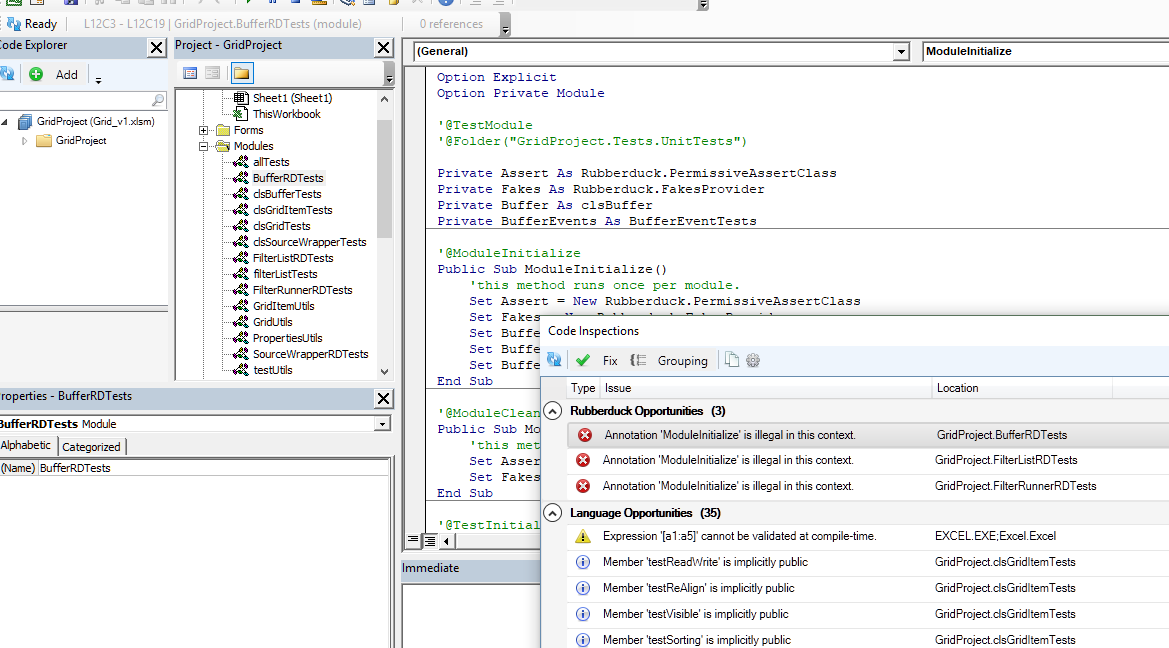 Is the '@Folder annotation working? · Issue #4135 · rubberduck-vba/Rubberduck · GitHub