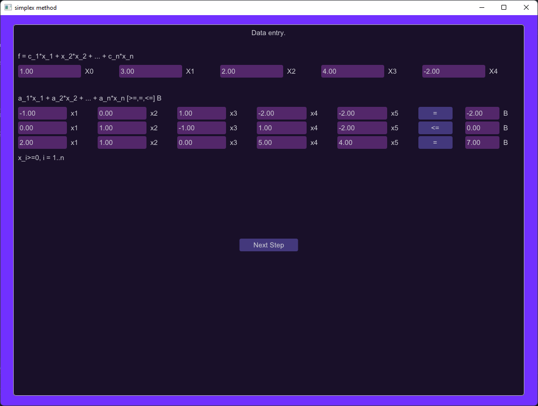 GitHub - NePutin94/Simplex-method-calc
