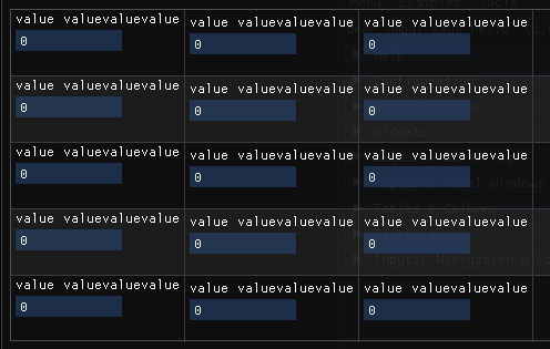 Vertical alignment / text baseline across table columns · Issue #4994 ...