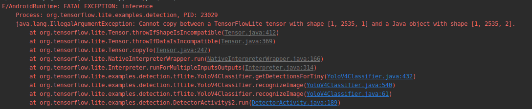 TFlite tensor not proper shape for multiclass. · Issue #268 · hunglc007/tensorflow-yolov4-tflite ...