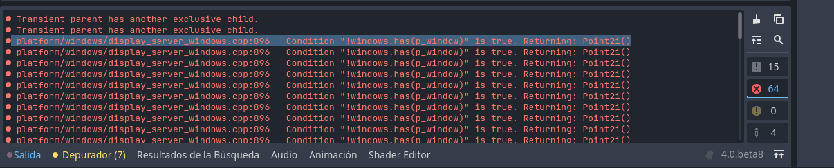 ERROR platform/windows/display_server_windows.cpp (apk android don't working) · Issue #70293 ...