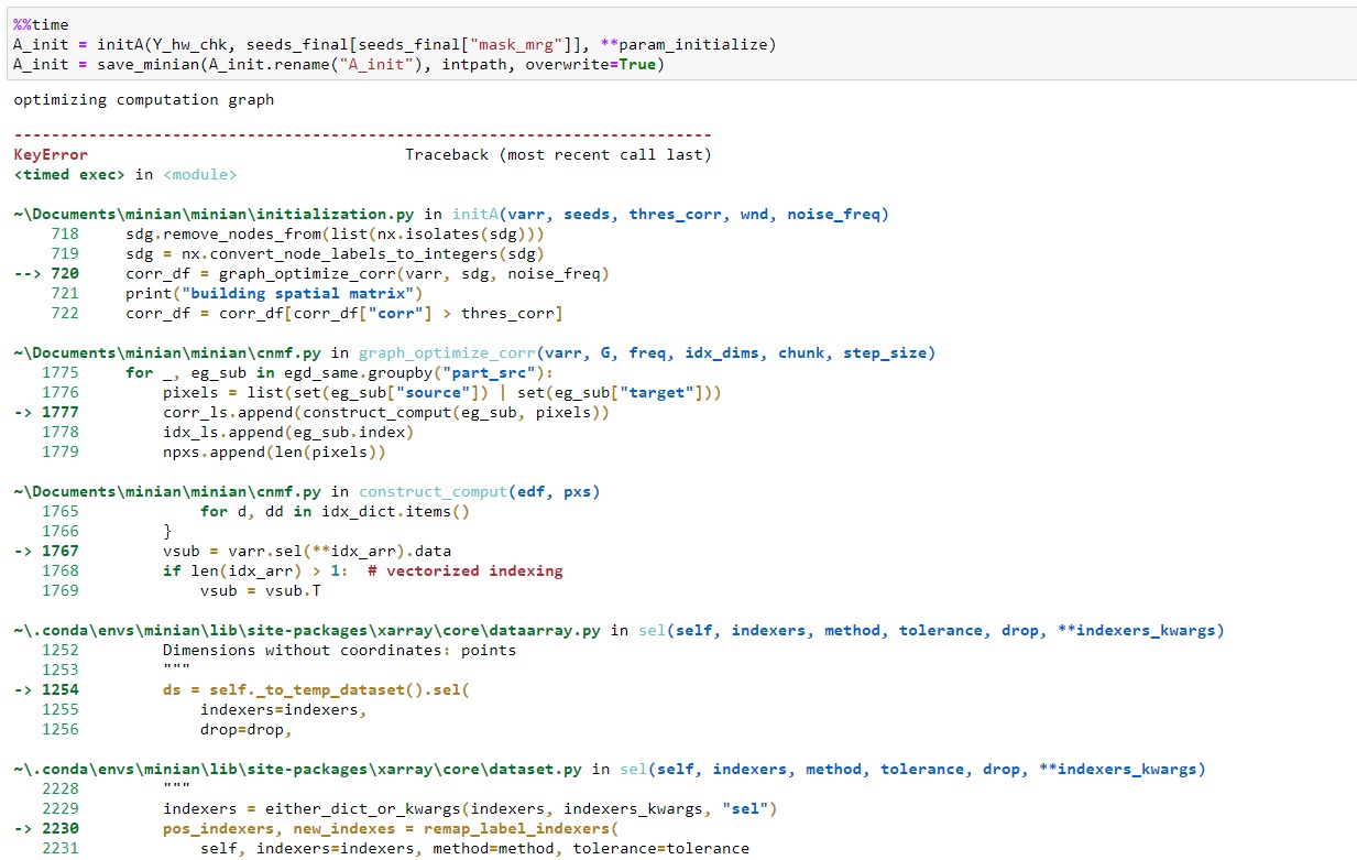 KeyError during Initialization of Spatial Matrix · Issue #119 ...
