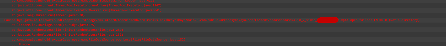 Android video not playing. Cannot open fileform obb · Issue #1364 · RenderHeads/UnityPlugin ...