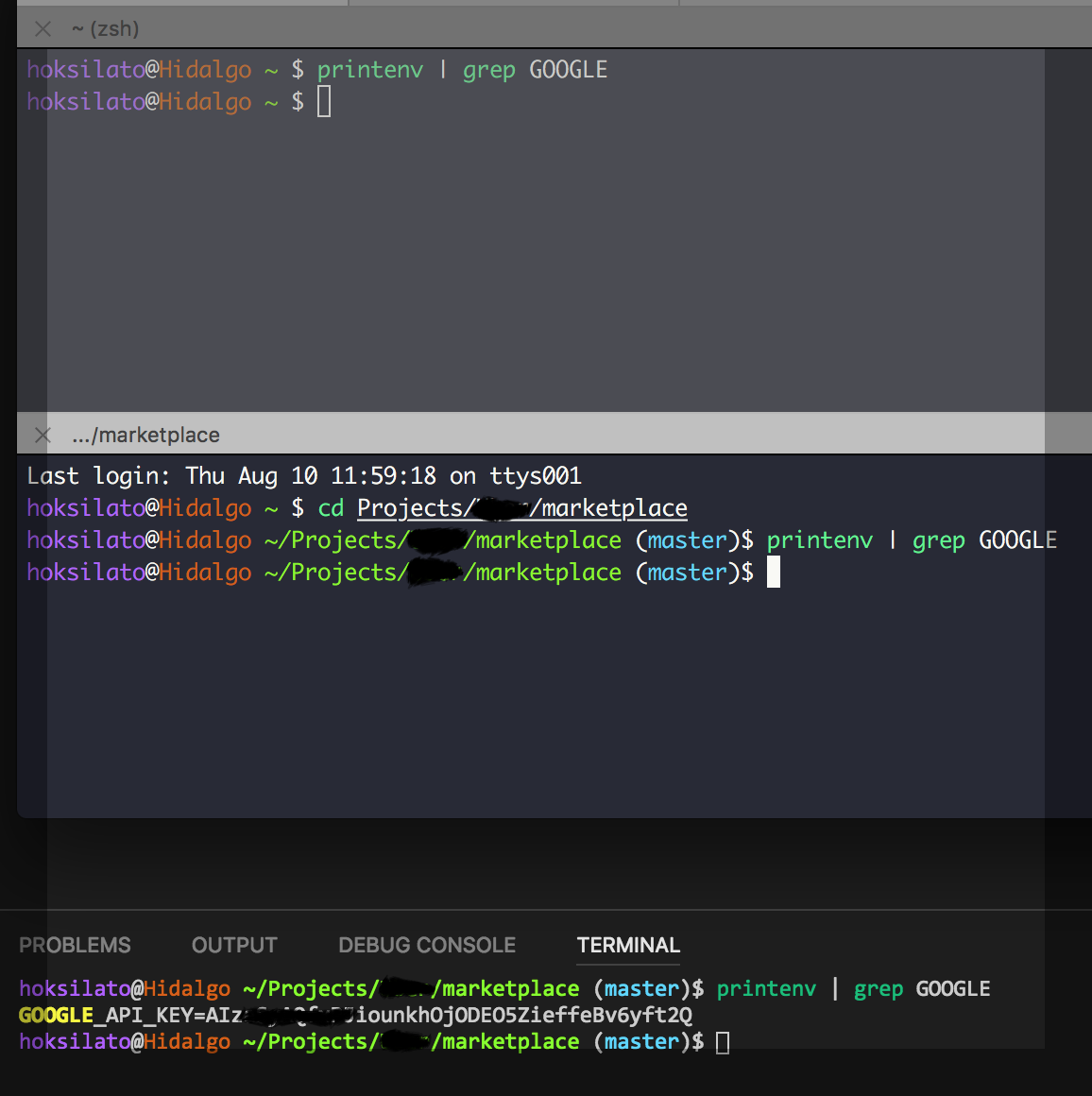 System environment in VSCode terminal is different with OS (MacOS) · Issue #32213 · microsoft ...