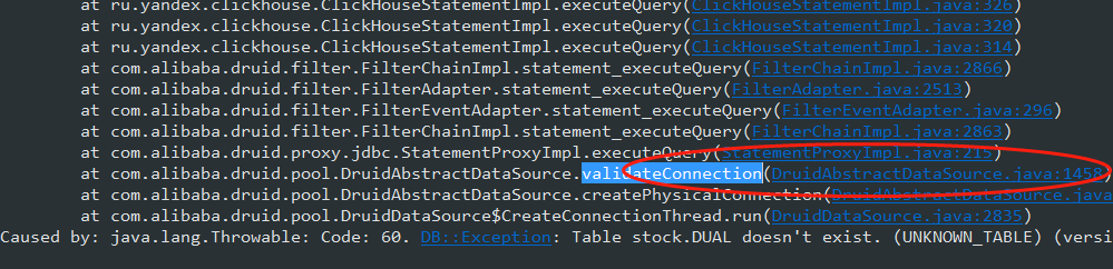 多数据源下clickhouse获取不到连接 · Issue #5011 · alibaba/druid · GitHub