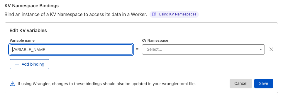 🐛 BUG: Calling wrangler publish will remove KV bindings · Issue #1771 · cloudflare/workers-sdk ...