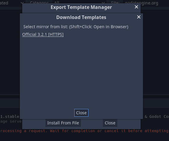 [Mirror Request] Godot 游戏引擎 编辑器+导出模板 · Issue #1027 · tuna/issues · GitHub