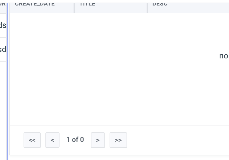 Table Pagination Shows `1 Of 0` When There Is No Data On The Table · Issue 4963 · Tooljet 