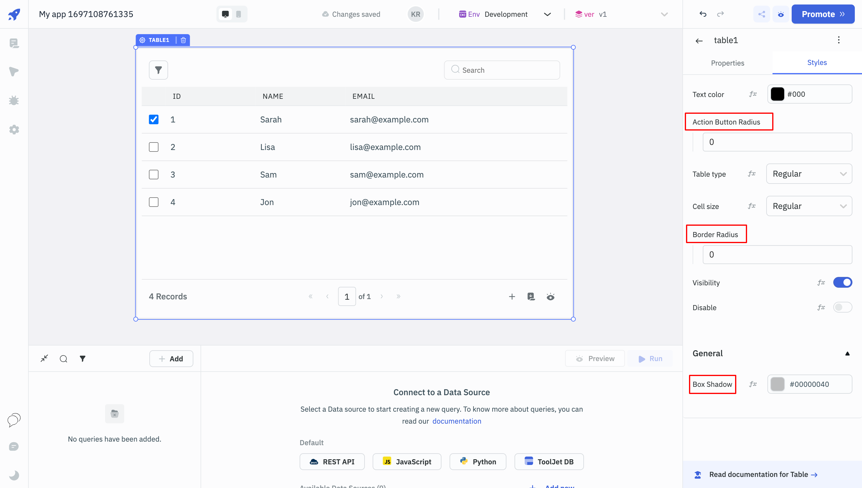 Change labels to sentence case for Link component · Issue #7797 · ToolJet/ToolJet · GitHub