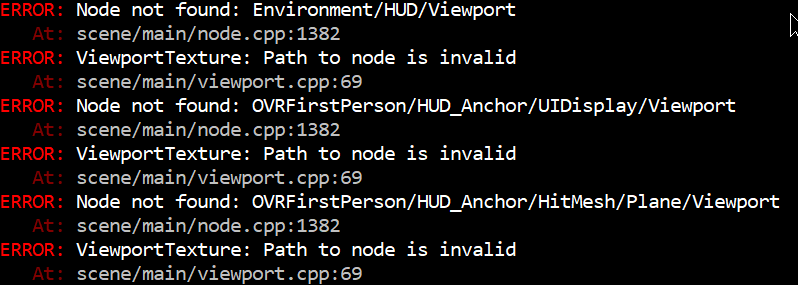 ViewportTexture errors when loading a scene. · Issue #12781 · godotengine/godot · GitHub