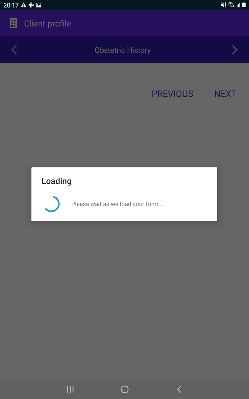The Obstetric History form is taking extremely long to load · Issue #520 · BlueCodeSystems/NAMAI ...
