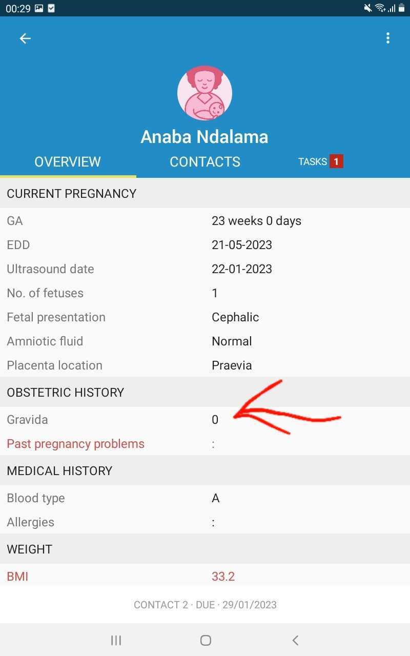 Ensure that Gravida is being calculated correctly. · Issue #848 ...