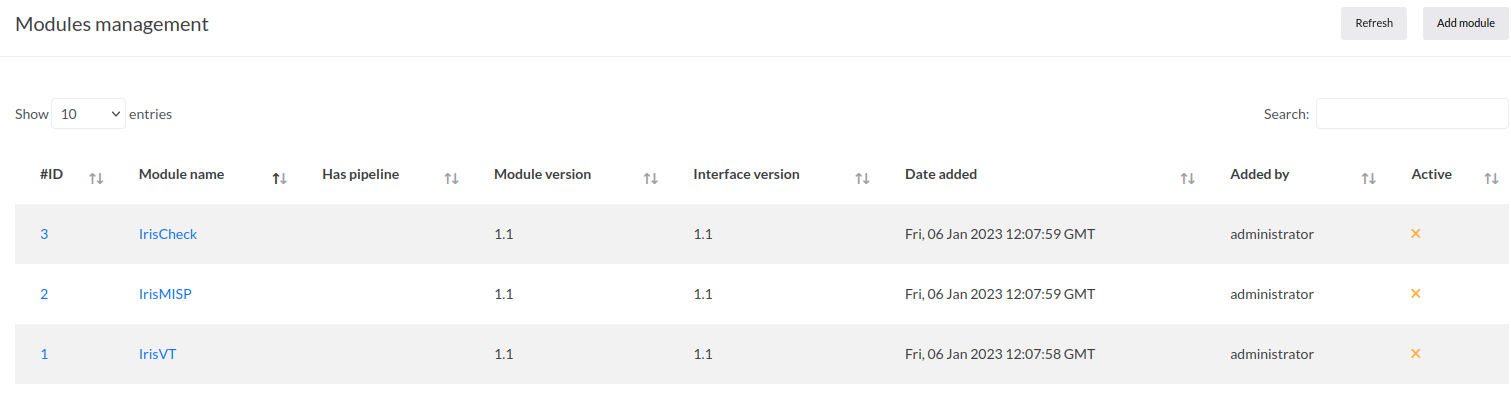 Bug Remove The Disable Warning Once Module Configuration Is Filled · Issue 164 · Dfir Iris