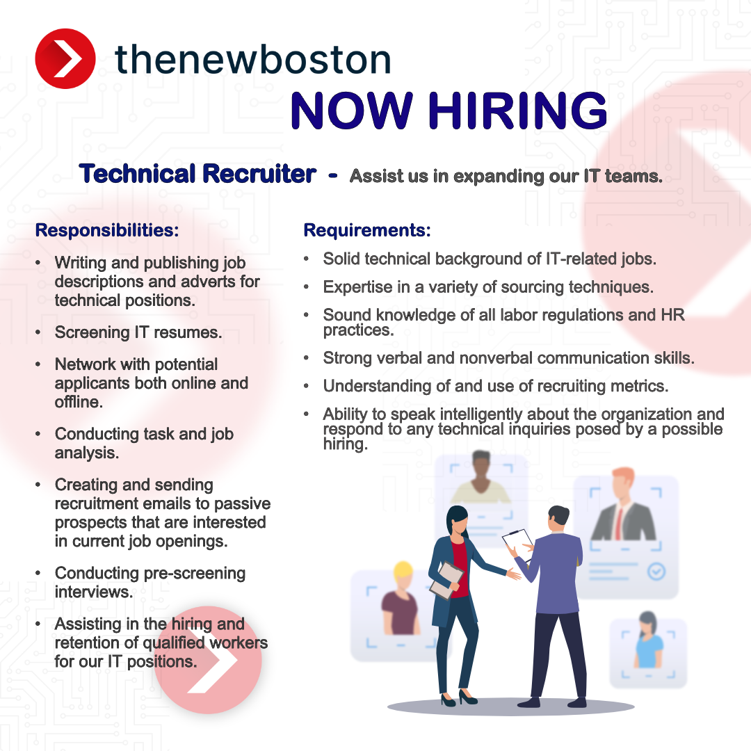 Now Hiring Graphic for "Technical Recruiter" · Issue #297 ...
