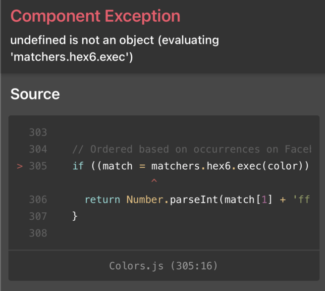 interpolateColor ERROR: Cannot read property 'exec' of undefined · Issue #1472 · software ...