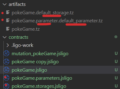 🐛 Bug taq compile parameters, output file is different from the storage default_storage · Issue ...