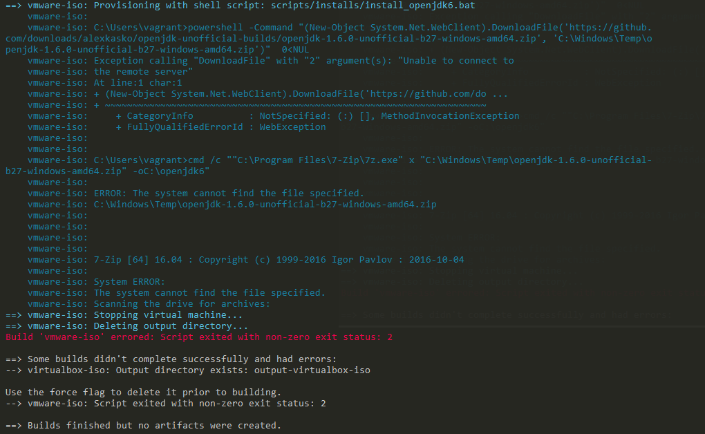 VM fails when it trys to install openjdk6 · Issue #219 · rapid7/metasploitable3 · GitHub