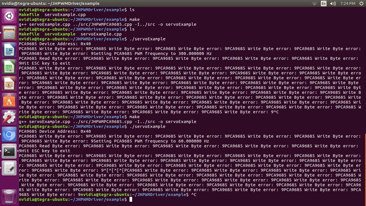 Write Byte Error · Issue #1 · jetsonhacks/JHPWMDriver · GitHub