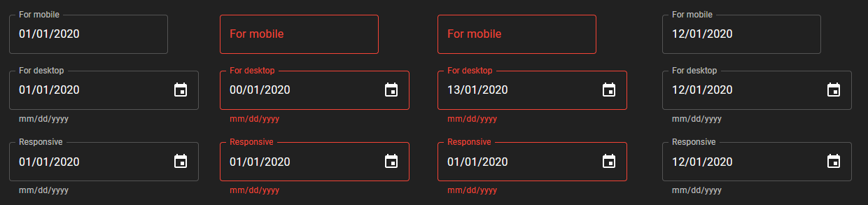 [pickers] Validation Not Working With Invalid Date · Issue 6482 · Mui Mui X · Github