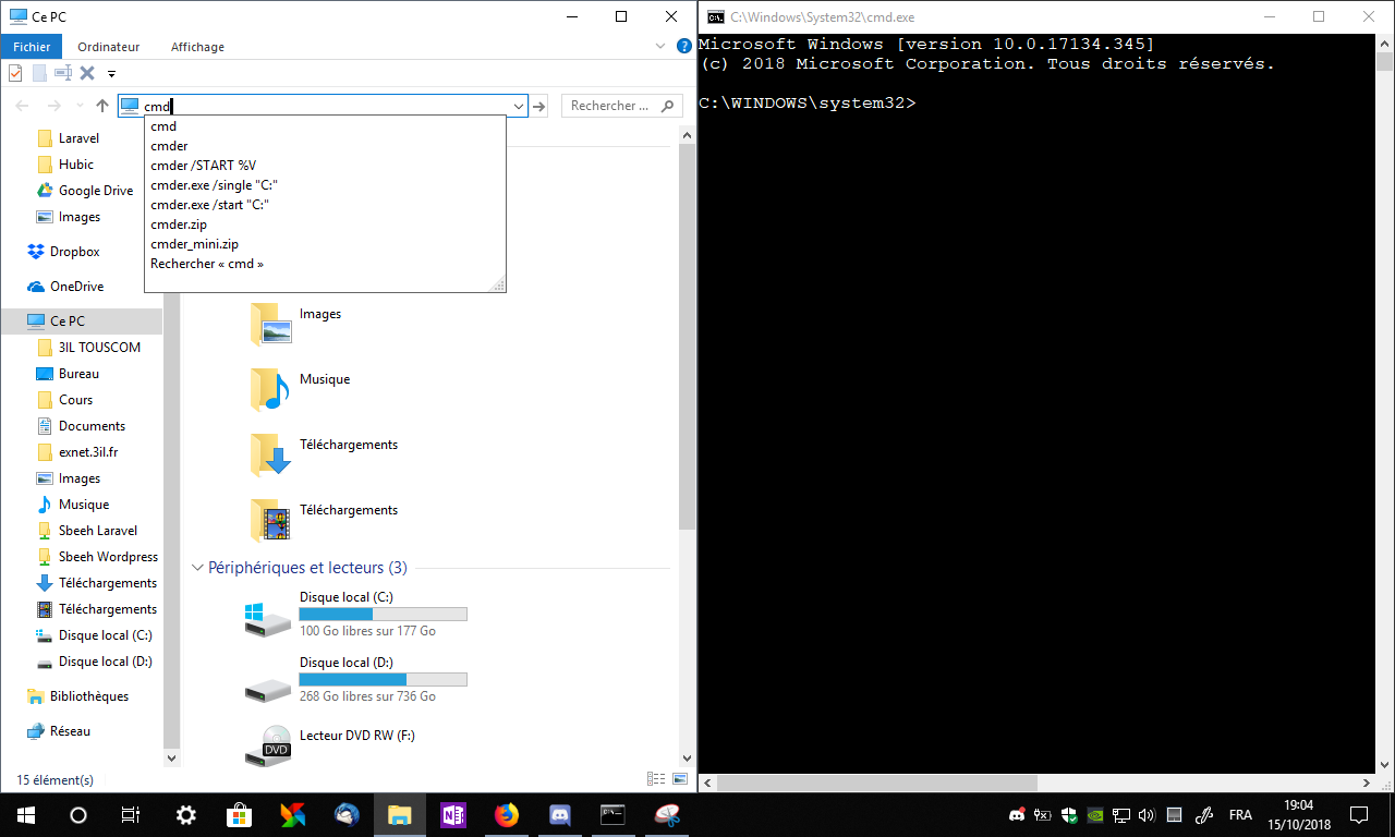 Problem on starting cmder · Issue #1904 · cmderdev/cmder · GitHub