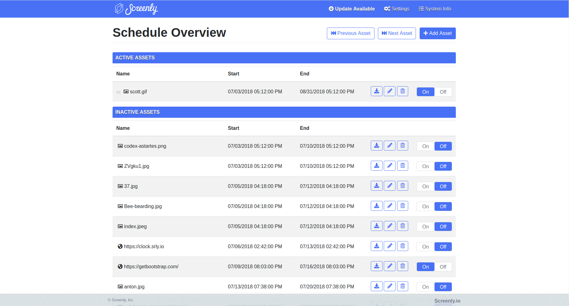 Perform facelift · Issue #842 · Screenly/Anthias · GitHub