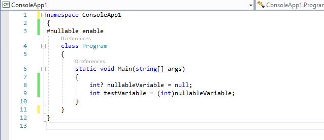 Nullable Reference Types Feature Does Not Warn When An Explicit Cast Is Performed · Issue 2070 