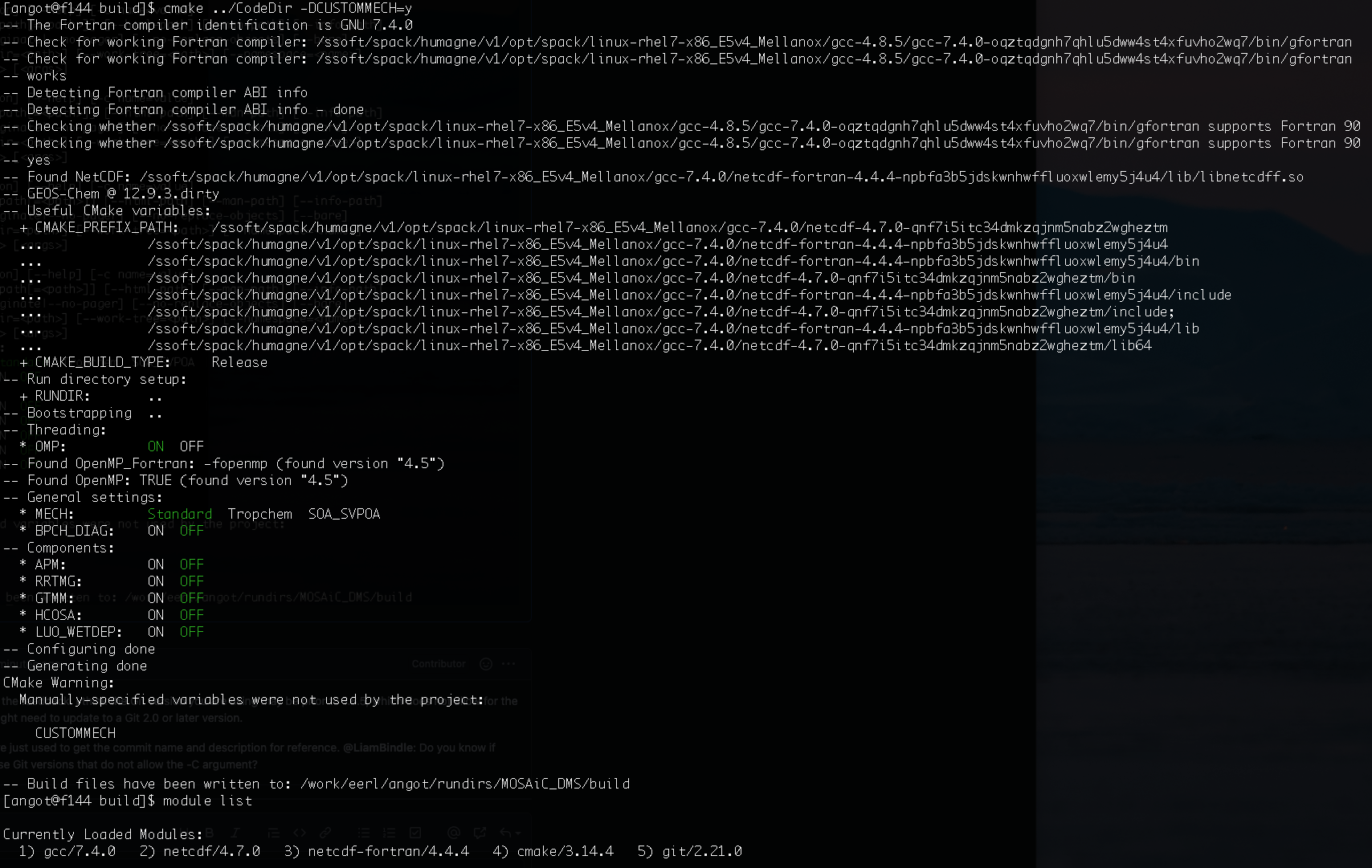 [QUESTION] Telling GEOS-Chem to use a custom mechanism with GNU make (12.9.3) · Issue #641 ...