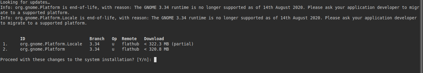 [Question] What to do with end of life run time ? · Issue #1853 · flathub/flathub · GitHub