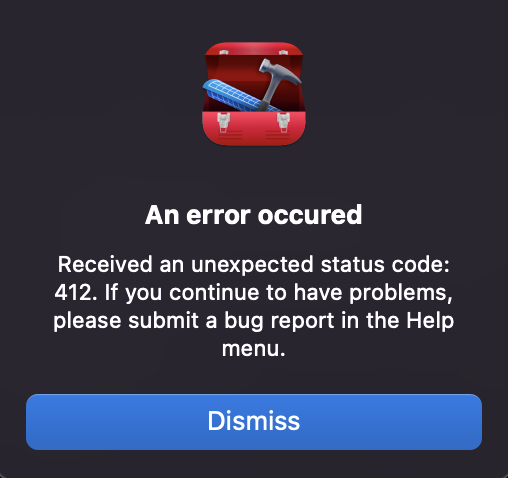 Unable to login · Issue #188 · XcodesOrg/XcodesApp · GitHub