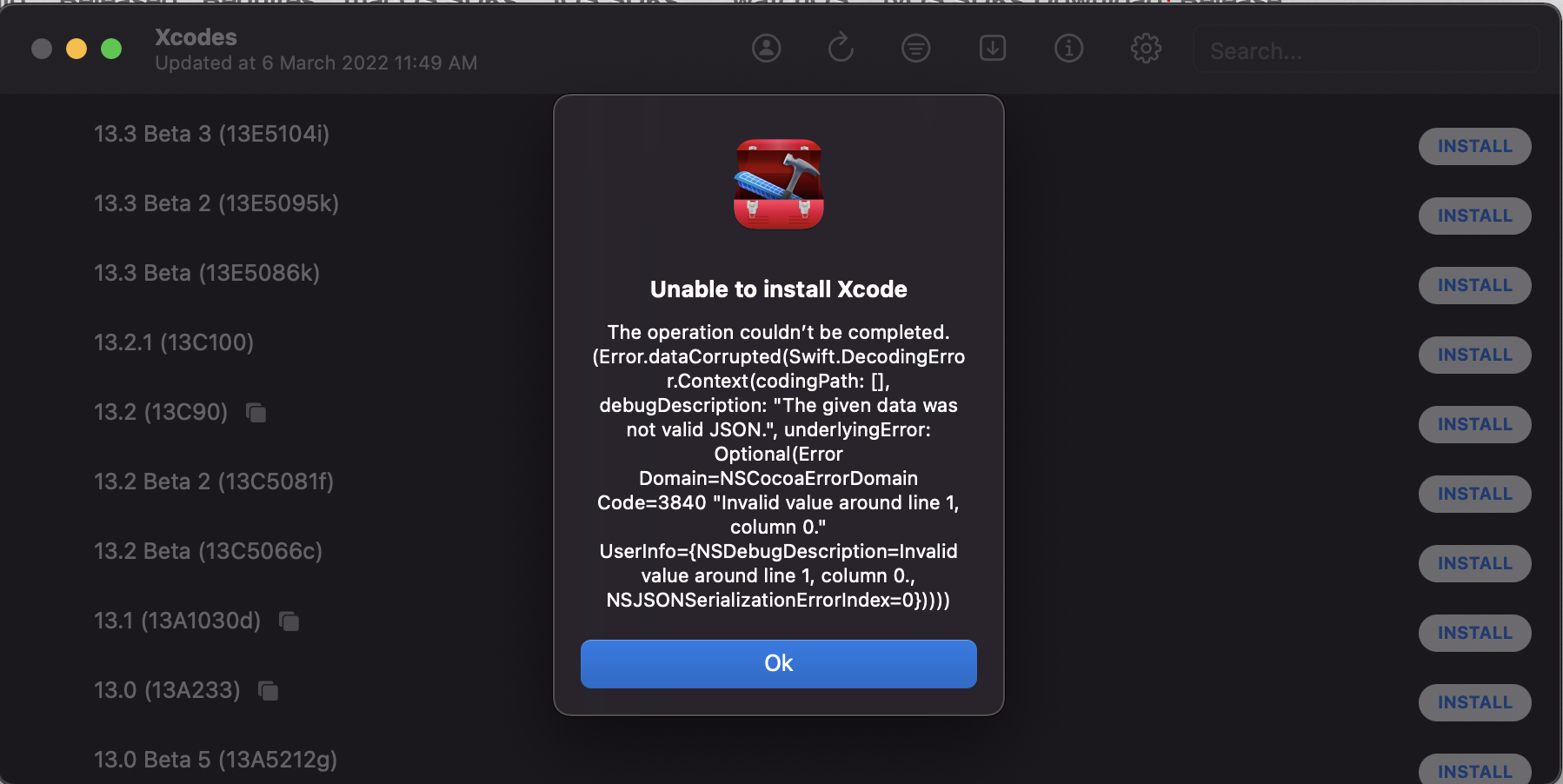 Unable to login · Issue #188 · XcodesOrg/XcodesApp · GitHub