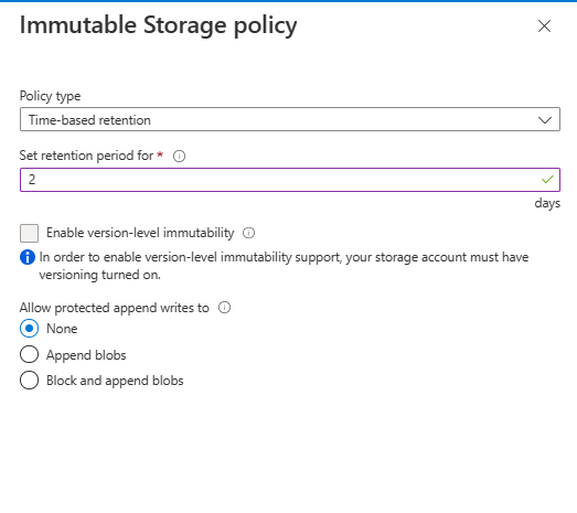 Blob output immutability seems to be not supported when using Azure Stream Analytics · Issue ...