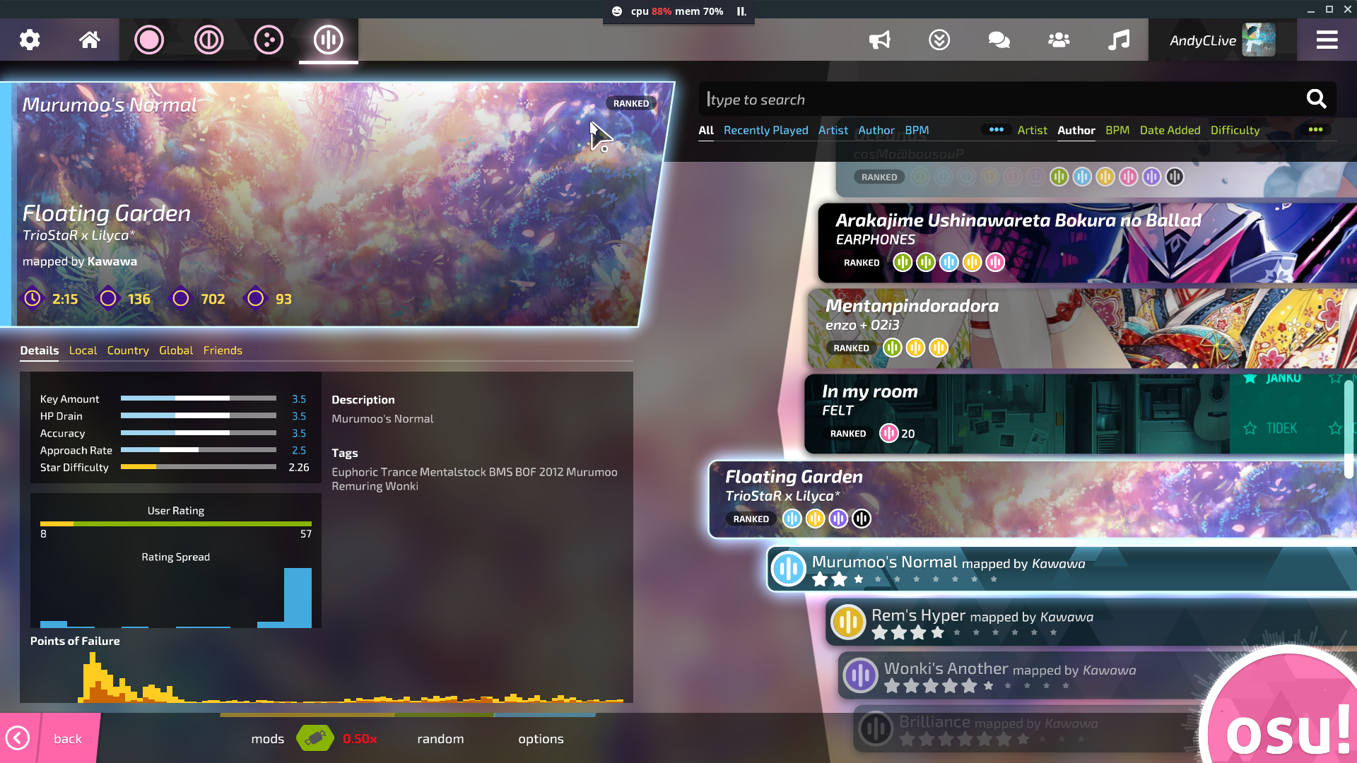 Easy mod for osu!mania halves key amount stat · Issue #7610 · ppy/osu ...