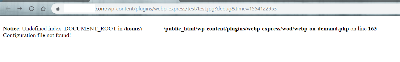 Configuration not Found · Issue #220 · rosell-dk/webp-express · GitHub