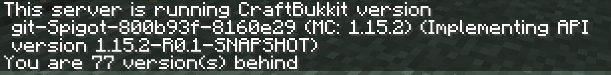 Buildtools Out Of Date · Issue 417 · Itzg Docker Minecraft Server · Github