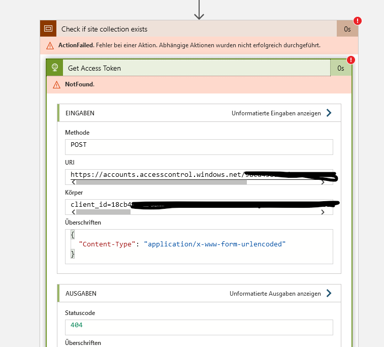 Logic App does not find SharePoint Site / Site not created · Issue #243 · OfficeDev/microsoft ...