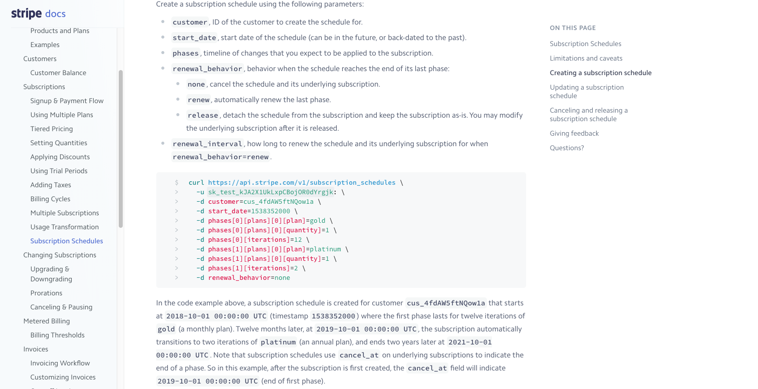 Stripe Subscription Schedules · Issue 693 · Laravelcashier Stripe