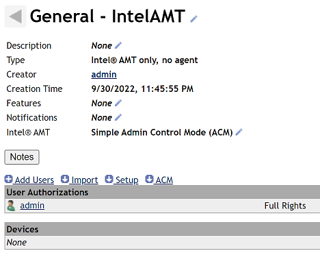 Intel AMT ACM Bare-Metal Activation · Ylianst MeshCentral · Discussion #4518 · GitHub