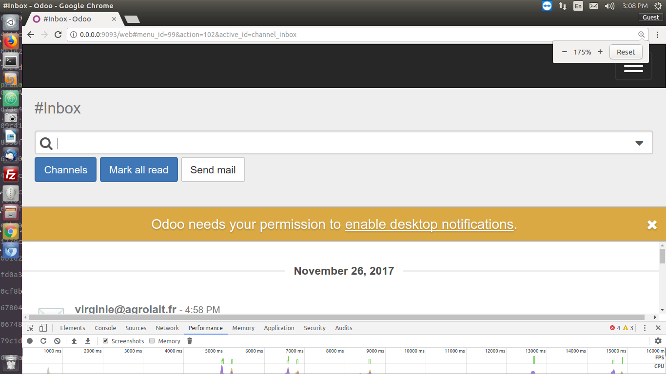 Odoo9 Mobile view is not working · Issue #22331 · odoo/odoo · GitHub