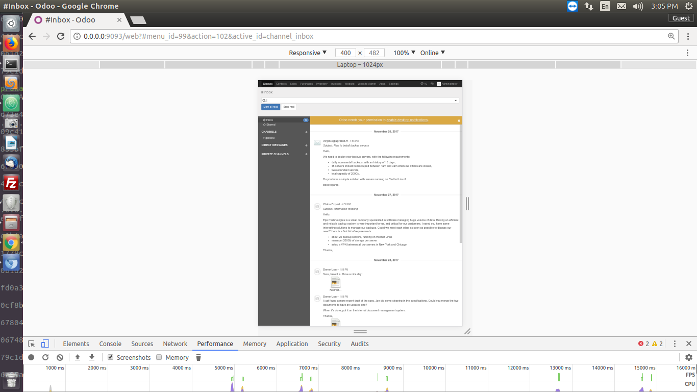 Odoo9 Mobile view is not working · Issue #22331 · odoo/odoo · GitHub