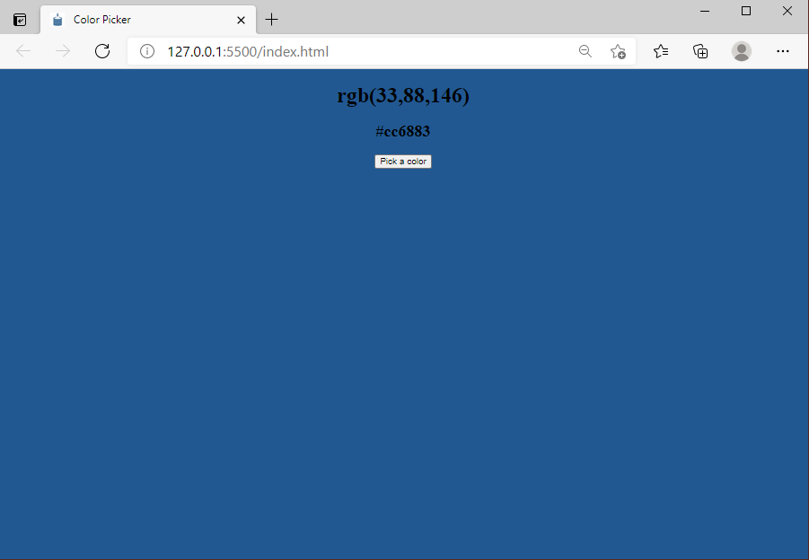 Github Maradom Color Picker