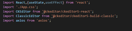 Adding Custom Ck Editor Build To React Dependencies · Issue 8170 · Ckeditorckeditor5 · Github