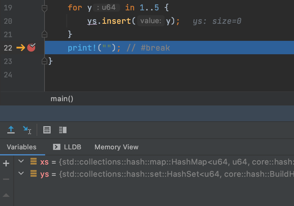 Debugger doesn't show `HashMap` and `HashSet` values on nightly · Issue #7045 · intellij-rust ...