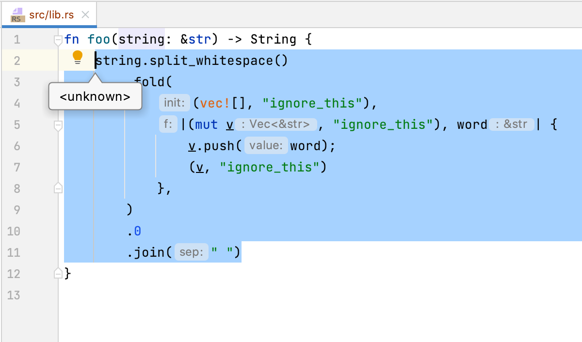 Mismatch Type · Issue 2595 · Intellij Rustintellij Rust · Github