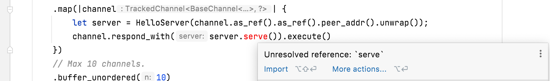 Unresolved reference while rustc is ok · Issue #6093 · intellij-rust/intellij-rust · GitHub