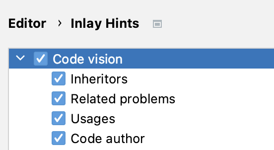 Support Code Vision inlay hints for Rust code · Issue #9427 · intellij-rust/intellij-rust · GitHub