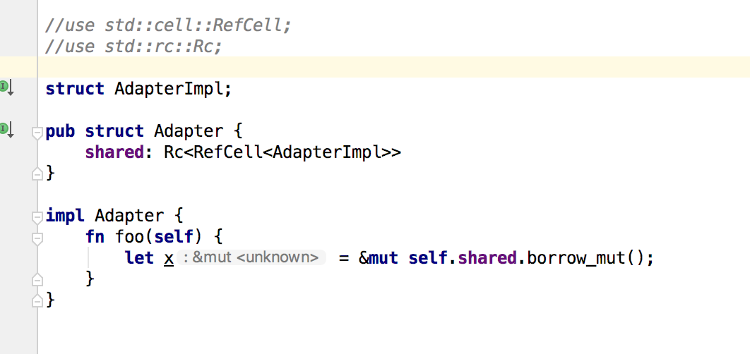 Unknown type inference for borrow() and borrow_mut() · Issue #2344 ...