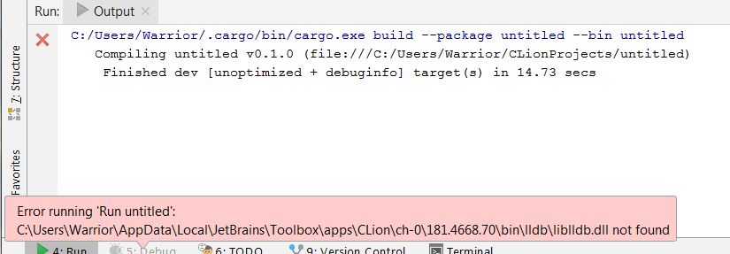 Debugging Not Possible More Than One Binary Produced · Issue 2462 · Intellij Rustintellij
